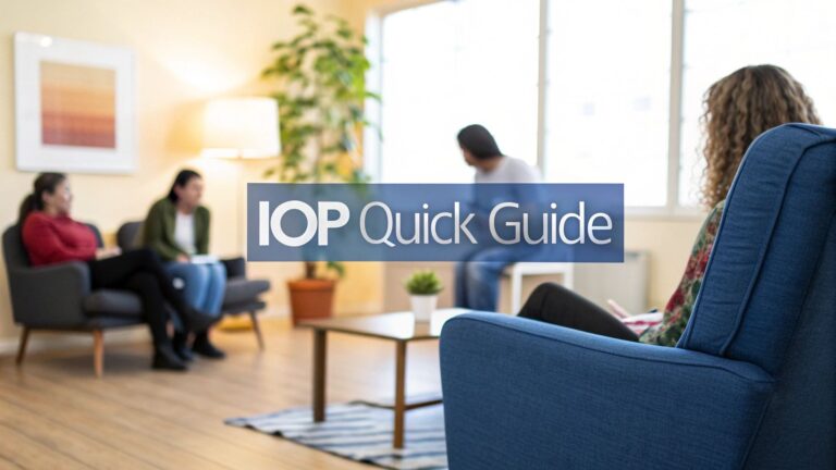 What Is Intensive Outpatient Therapy: A Quick Guide